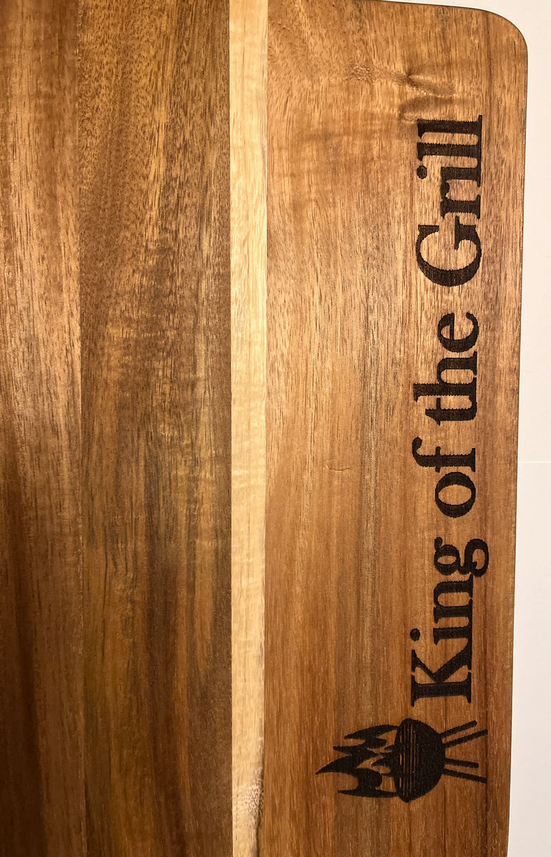 Large Wooden Charcuterie Board - Grill Design | Reynolds Makery & Pulperia